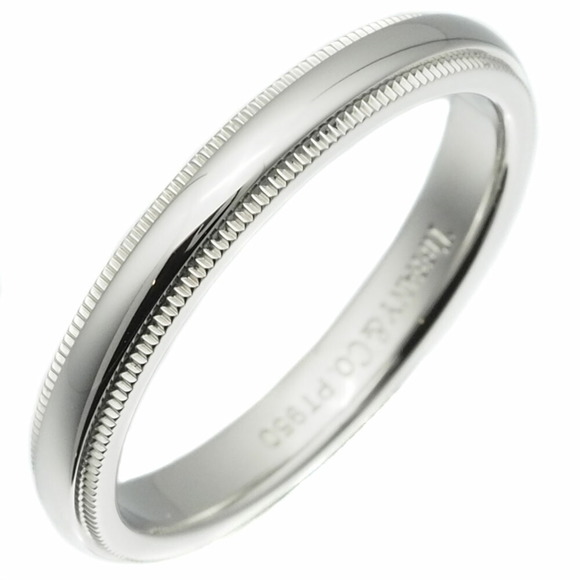 Tiffany & Co. | Accessories | Tiffany Milgrain Band 3mm Pt95 Platinum ...